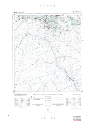 2820DC KAKAMAS Map by Chief Directorate: National Geo-spatial ...