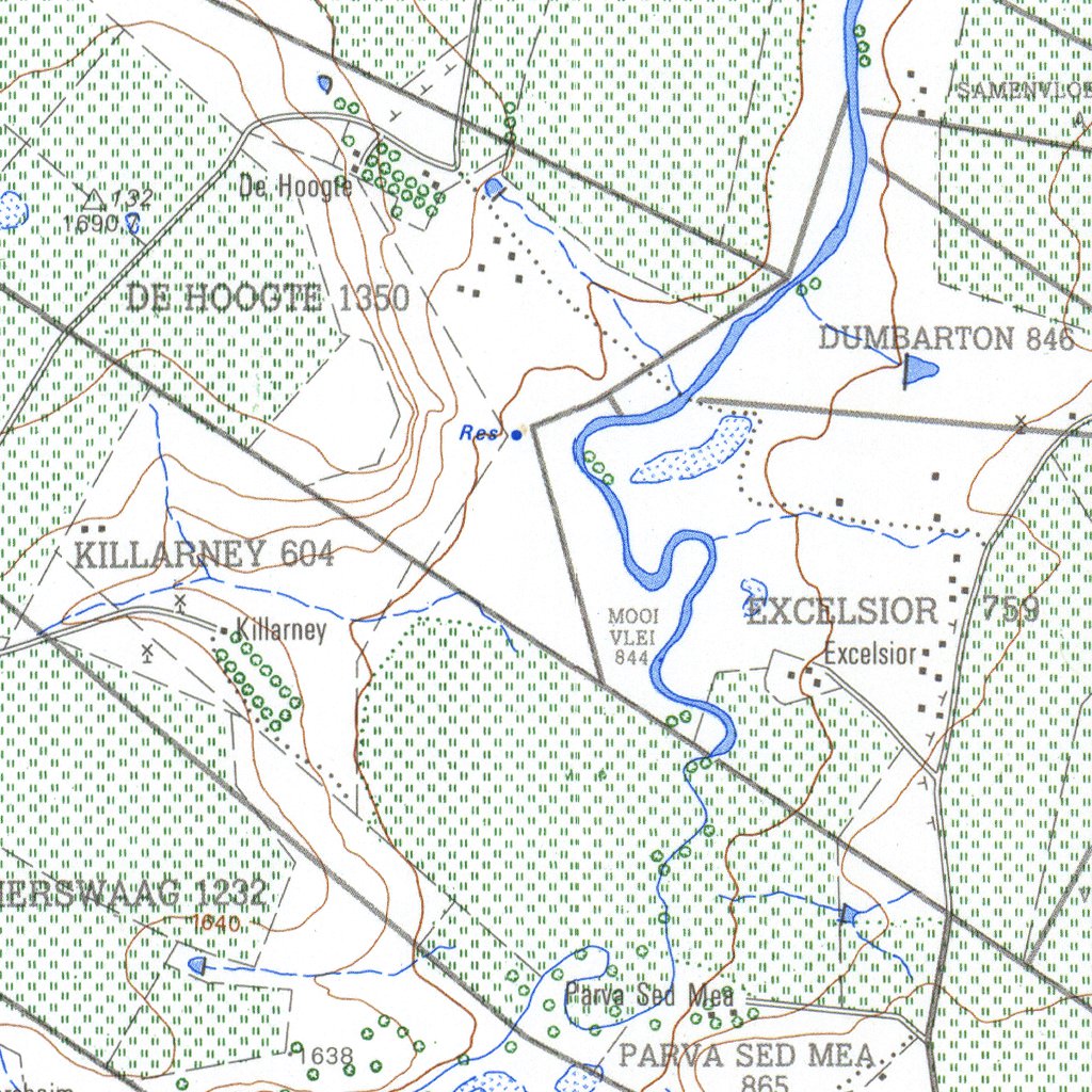 2828BB ABERFELDY Map by Chief Directorate: National Geo-spatial ...