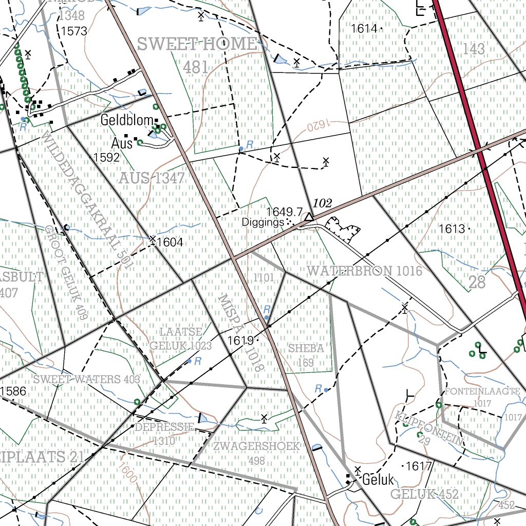 2728BD TAFELKOP Map by Chief Directorate: National Geo-spatial ...