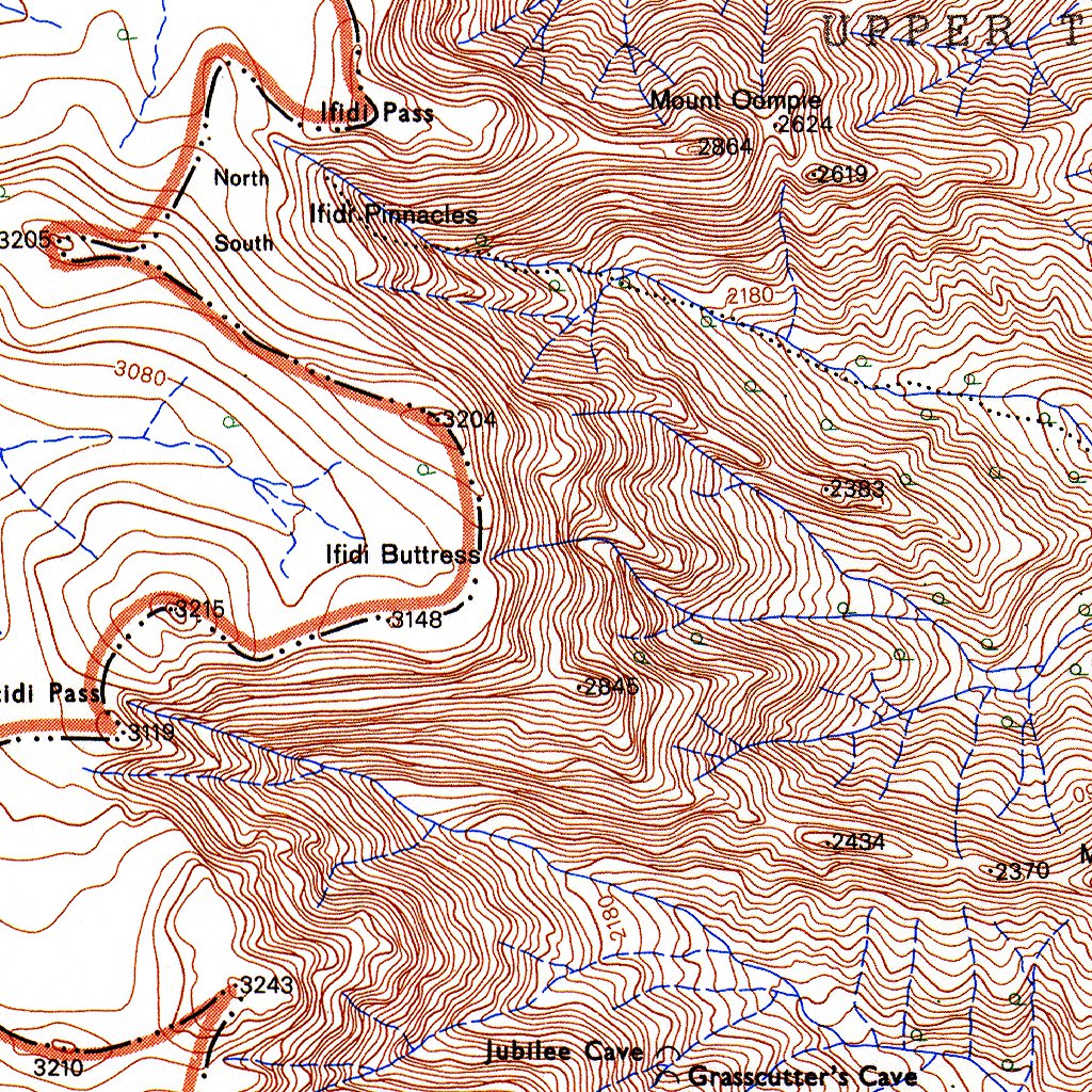 2828DD MONT-AUX-SOURCES Map by Chief Directorate: National Geo-spatial ...
