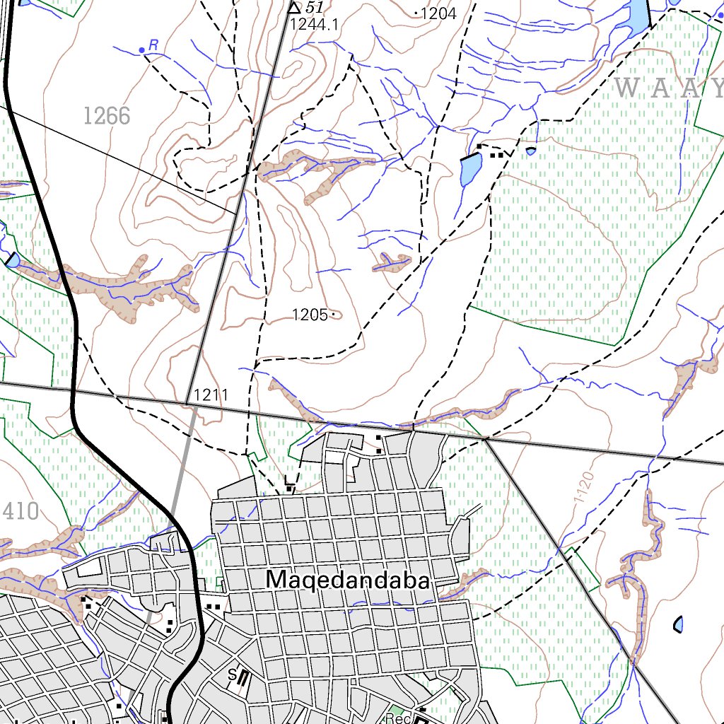 2829DC WINTERTON Map by Chief Directorate: National Geo-spatial ...