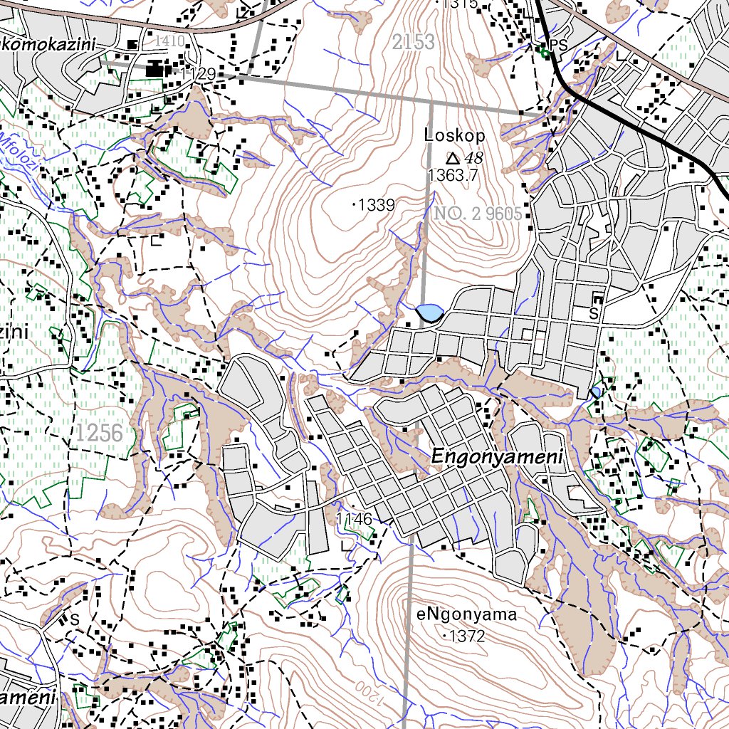 2829DC WINTERTON Map by Chief Directorate: National Geo-spatial ...