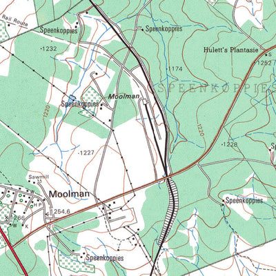 2730BB EMKHONDO Map by Chief Directorate: National Geo-spatial ...