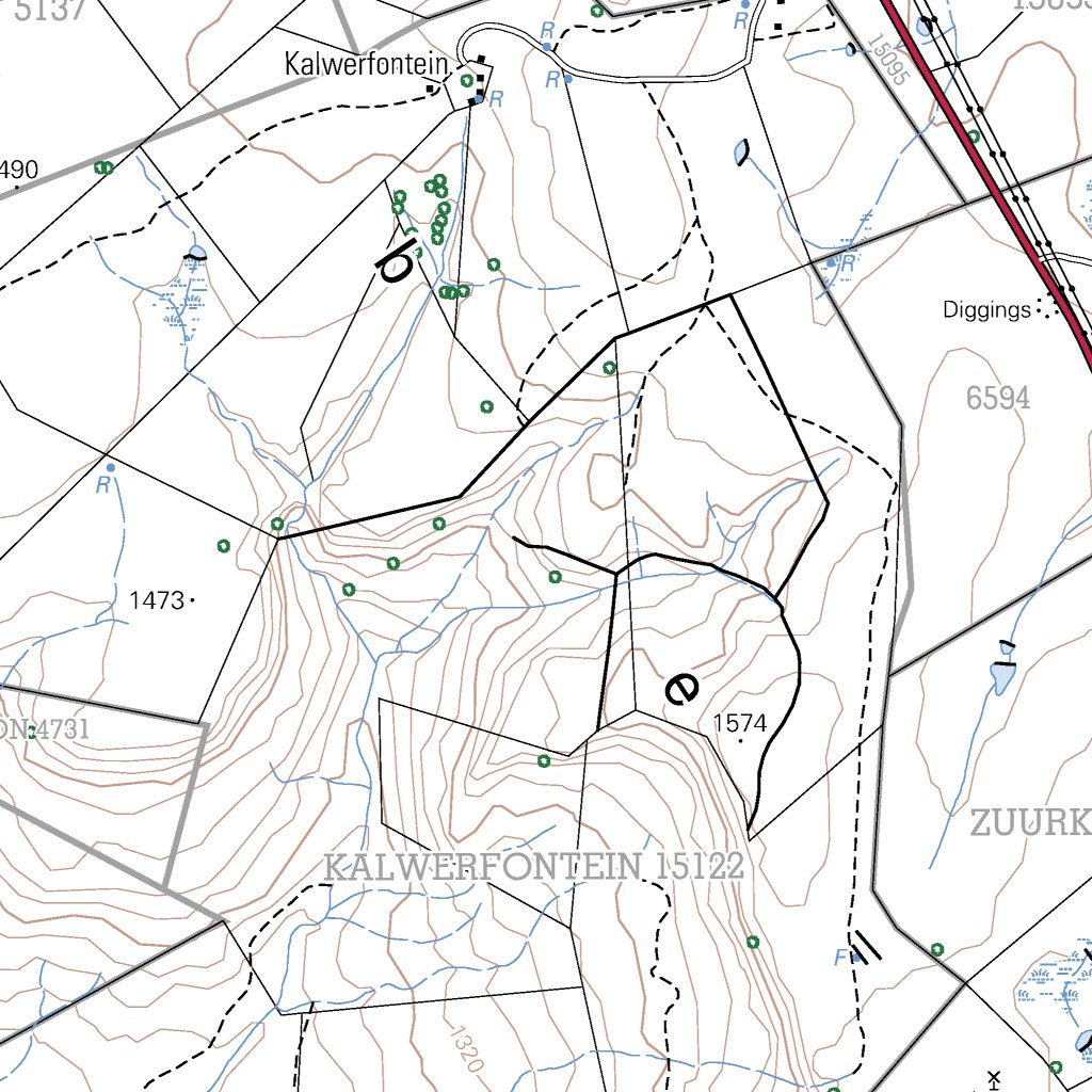 2830AD HELPMEKAAR Map by Chief Directorate: National Geo-spatial ...