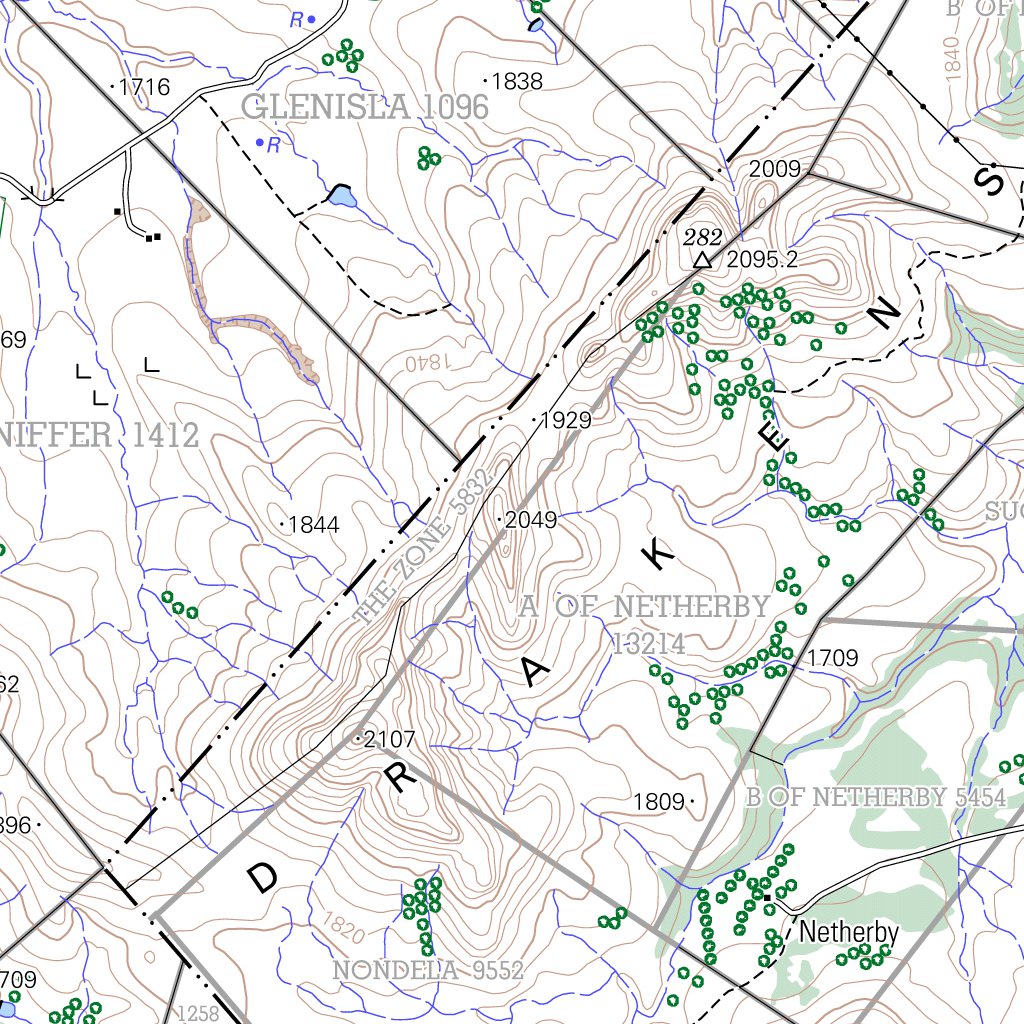 2829AC HARRISMITH Map by Chief Directorate: National Geo-spatial ...