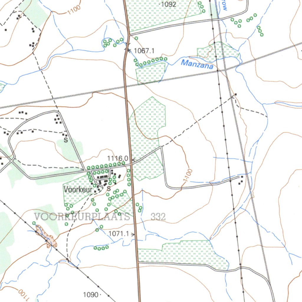 2730DB HLOBANE Map by Chief Directorate: National Geo-spatial ...