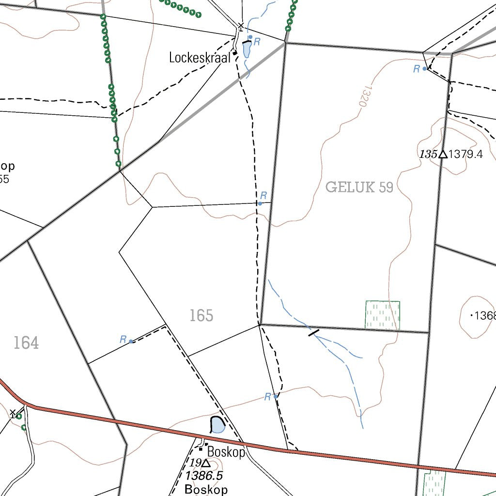 2825BA HERTZOGVILLE Map by Chief Directorate: National Geo-spatial ...