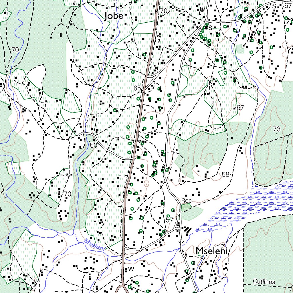 2732BC, BD SIBAYI Map by Chief Directorate: National Geo-spatial ...