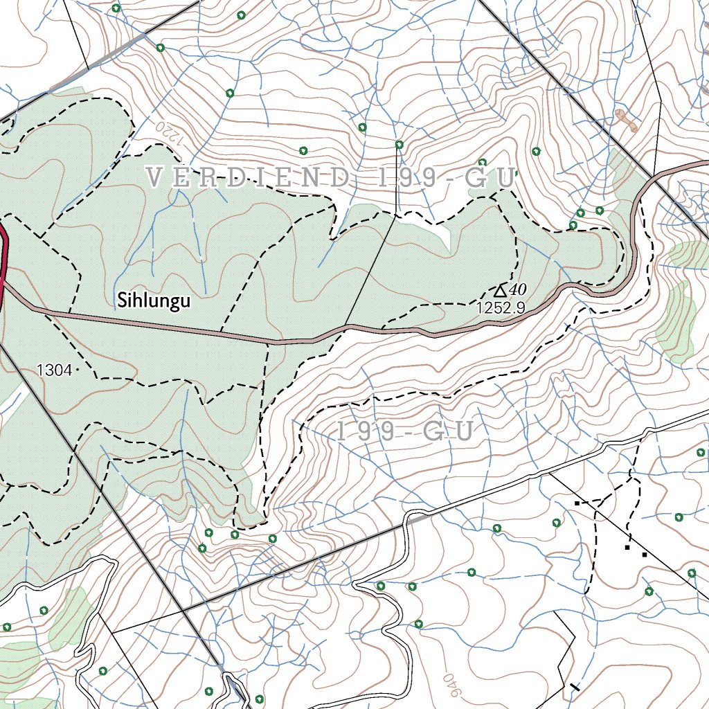 2831AC BABANANGO Map by Chief Directorate: National Geo-spatial ...