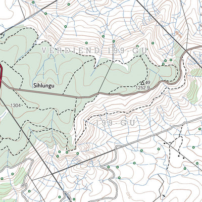 2831AC BABANANGO Map by Chief Directorate: National Geo-spatial ...