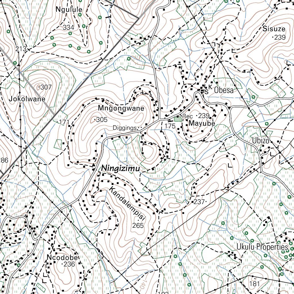 2831DB EMPANGENI Map by Chief Directorate: National Geo-spatial ...