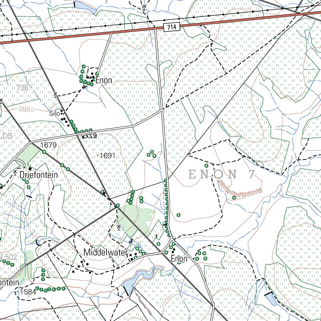 2728DD WARDEN Map by Chief Directorate: National Geo-spatial ...