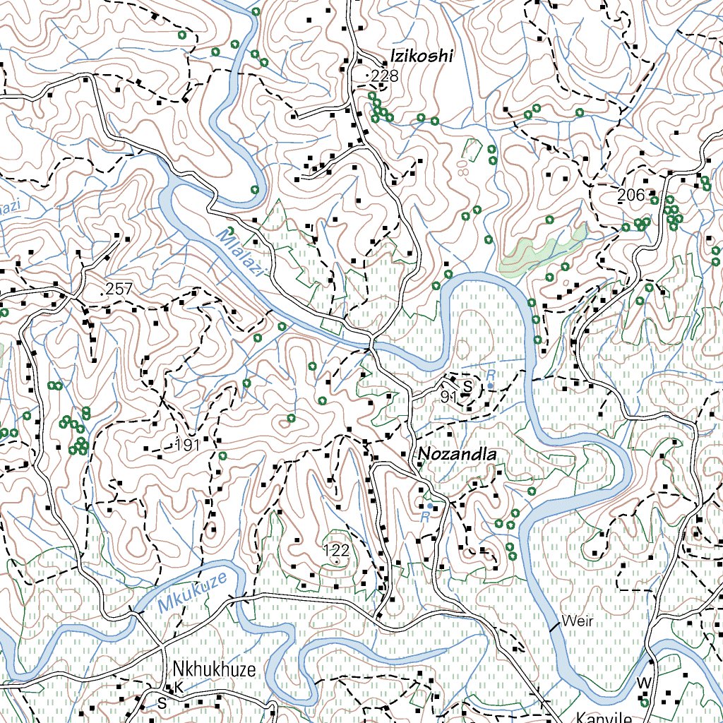 2831DC BLACKBURN Map by Chief Directorate: National Geo-spatial ...