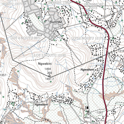 2830BC RORKE'S DRIFT Map by Chief Directorate: National Geo-spatial ...