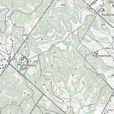 2831CB MELMOTH Map by Chief Directorate: National Geo-spatial ...
