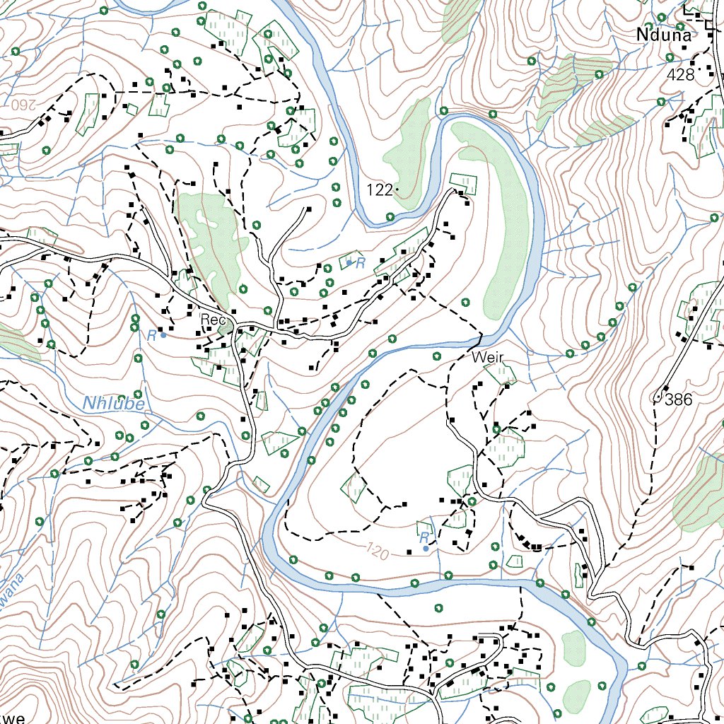 2831DA NKWALINI Map by Chief Directorate: National Geo-spatial ...