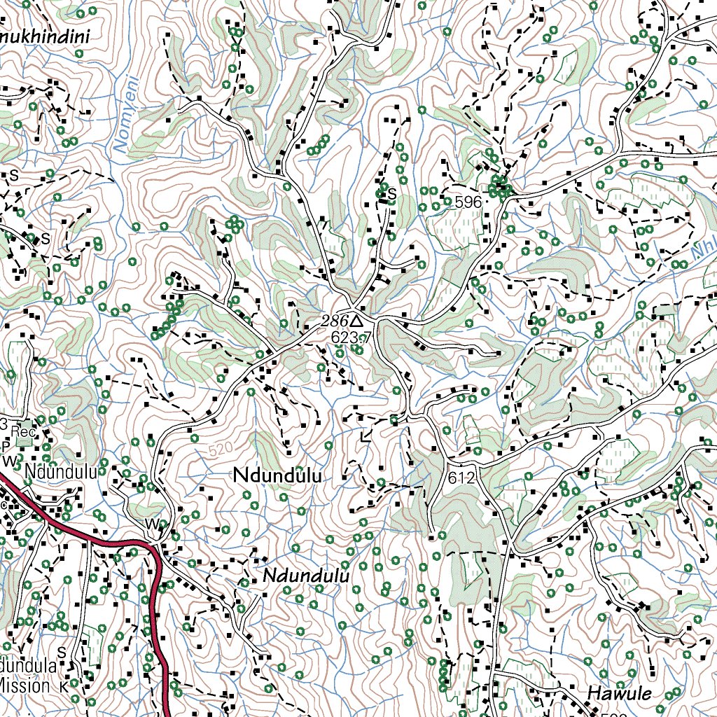 2831DA NKWALINI Map by Chief Directorate: National Geo-spatial ...