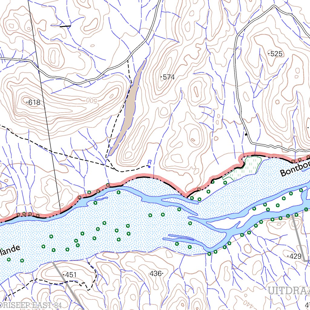 2819CB ONSEEPKANS Map by Chief Directorate: National Geo-spatial ...