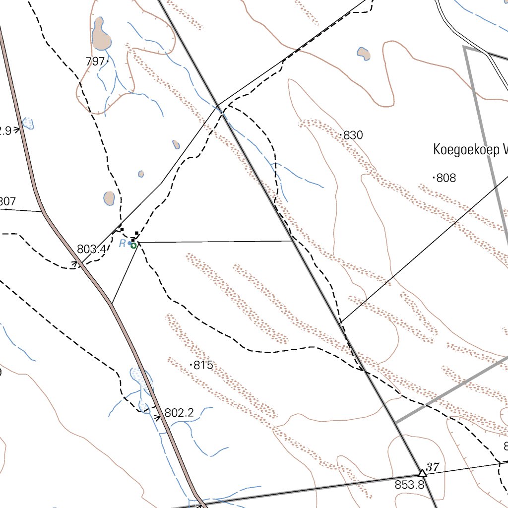 2820BA HARRISDALE Map by Chief Directorate: National Geo-spatial ...