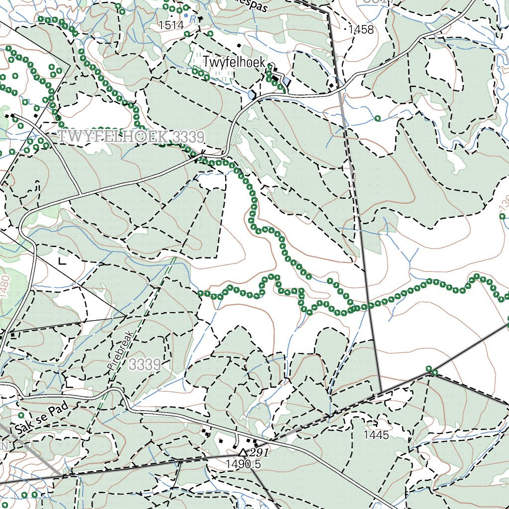 2729DD NEWCASTLE Map by Chief Directorate: National Geo-spatial ...