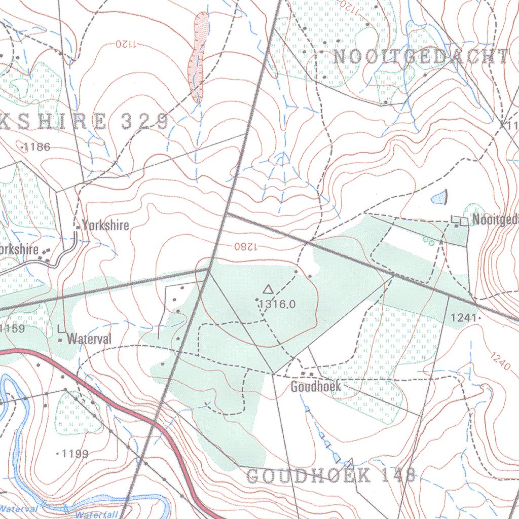 2731CA CORONATION Map by Chief Directorate: National Geo-spatial ...