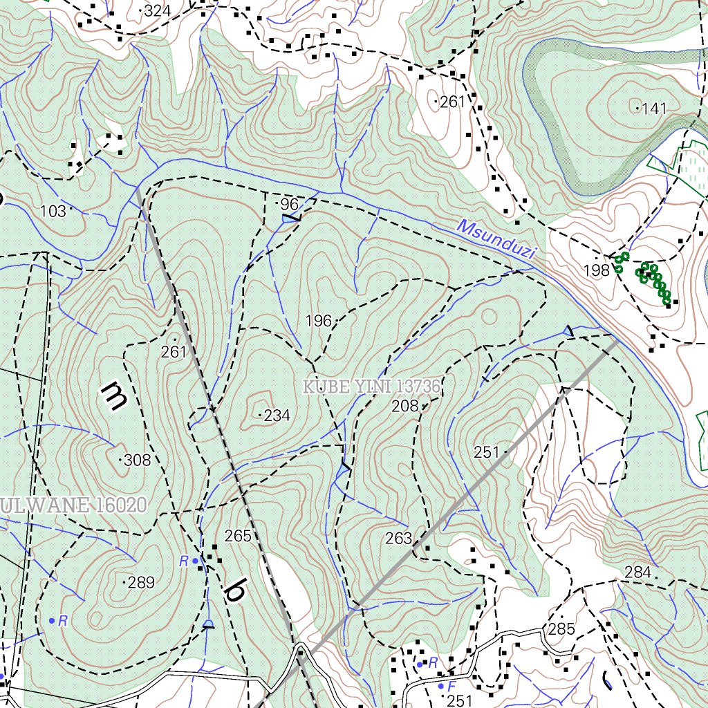 2732CC MHLOSINGA Map by Chief Directorate: National Geo-spatial ...