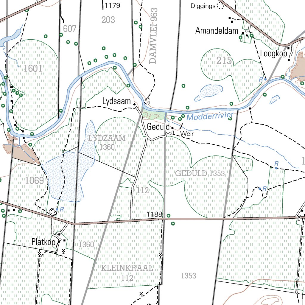 2825CD CHEDDAR Map by Chief Directorate: National Geo-spatial ...