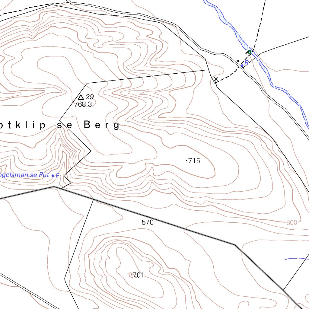 3018DD GROOTKLIP Map by Chief Directorate: National Geo-spatial ...