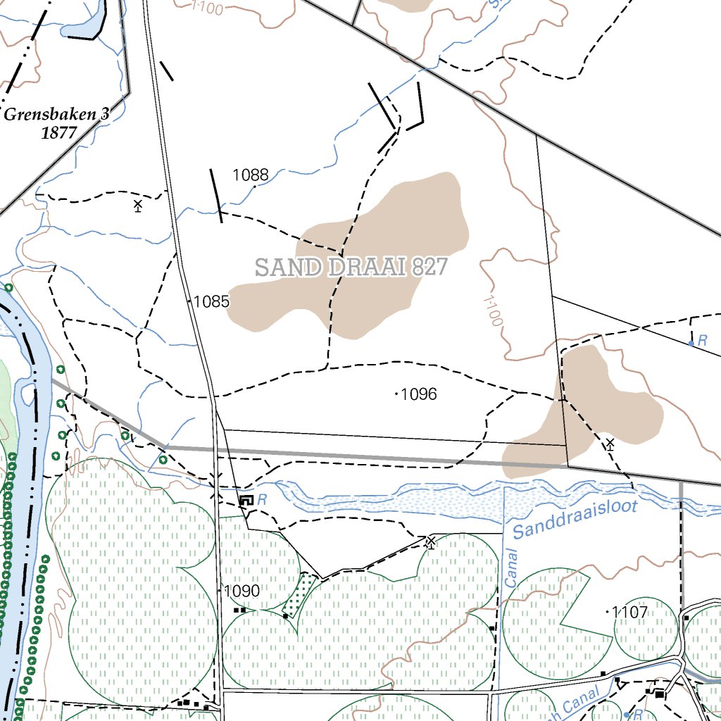 2924CB WANDA Map by Chief Directorate: National Geo-spatial Information ...