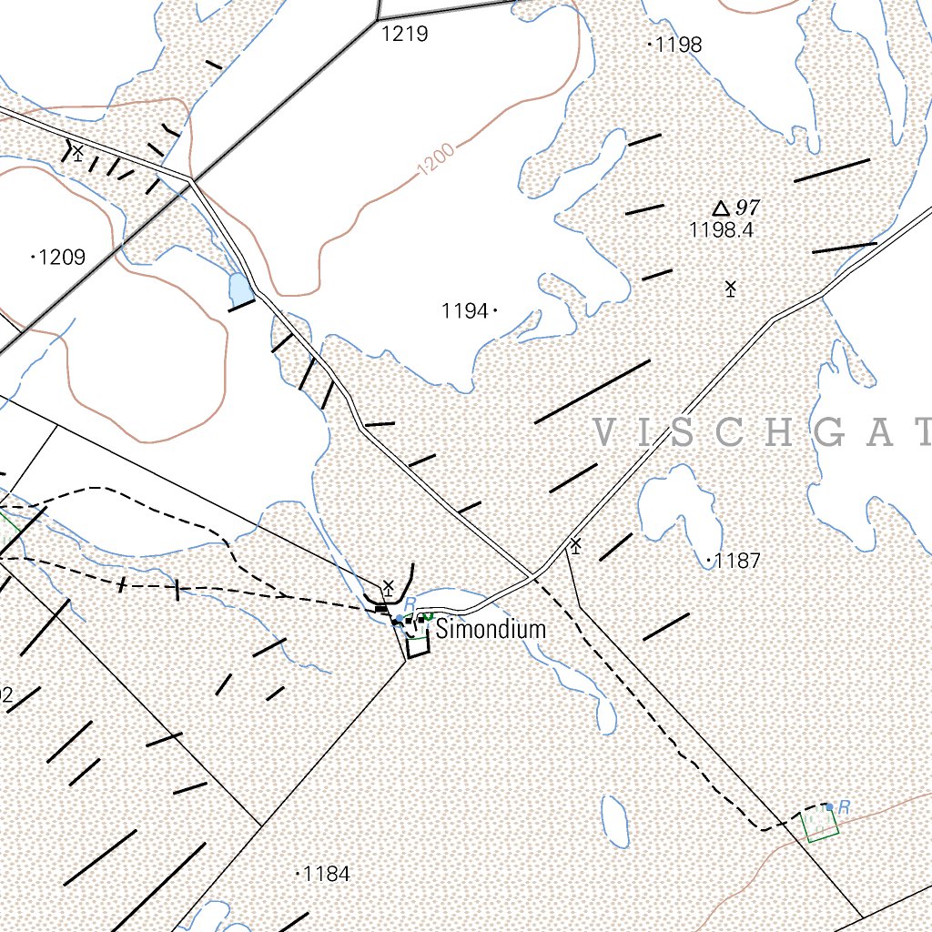 3022DB VOSBURG Map by Chief Directorate: National Geo-spatial ...