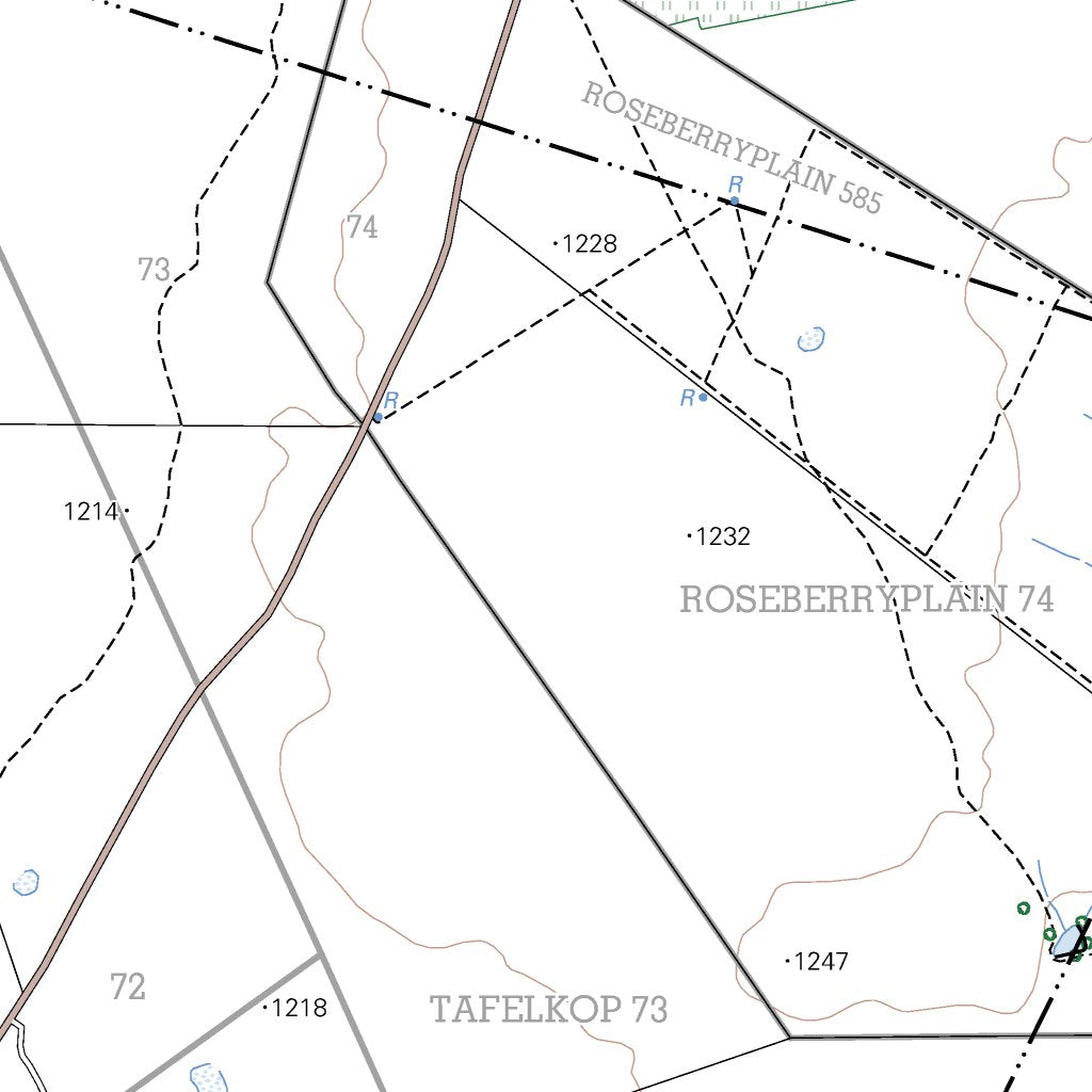 2824DB KIMBERLEY Map by Chief Directorate: National Geo-spatial ...