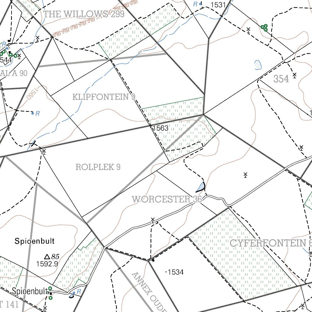 2926DC HELVETIA Map by Chief Directorate: National Geo-spatial ...