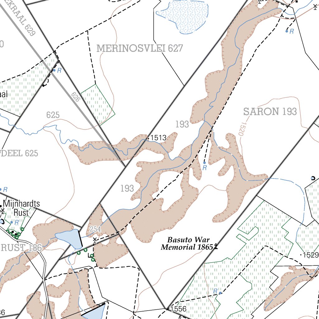 2926DC HELVETIA Map by Chief Directorate: National Geo-spatial ...