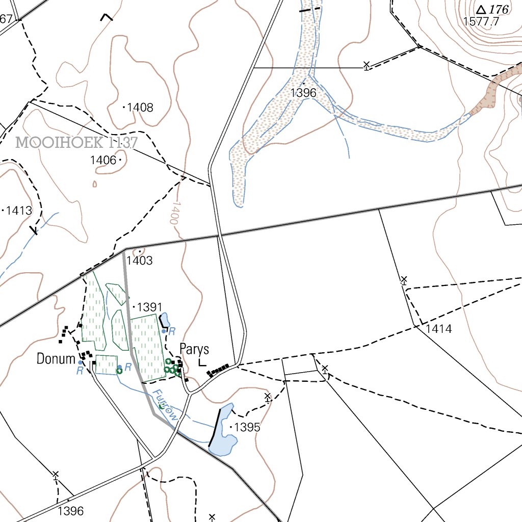2925CC LUIPERDSRANT Map by Chief Directorate: National Geo-spatial ...