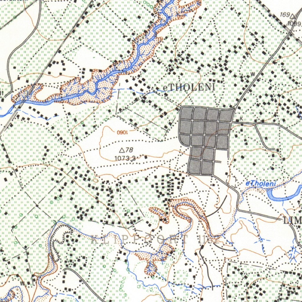 2830AC EKUVUKENI Map by Chief Directorate: National Geo-spatial ...