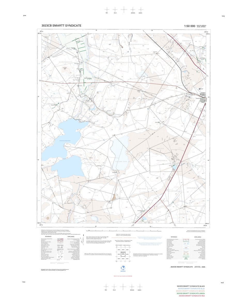 3023CB SMARTT SYNDICATE Map by Chief Directorate: National Geo-spatial ...