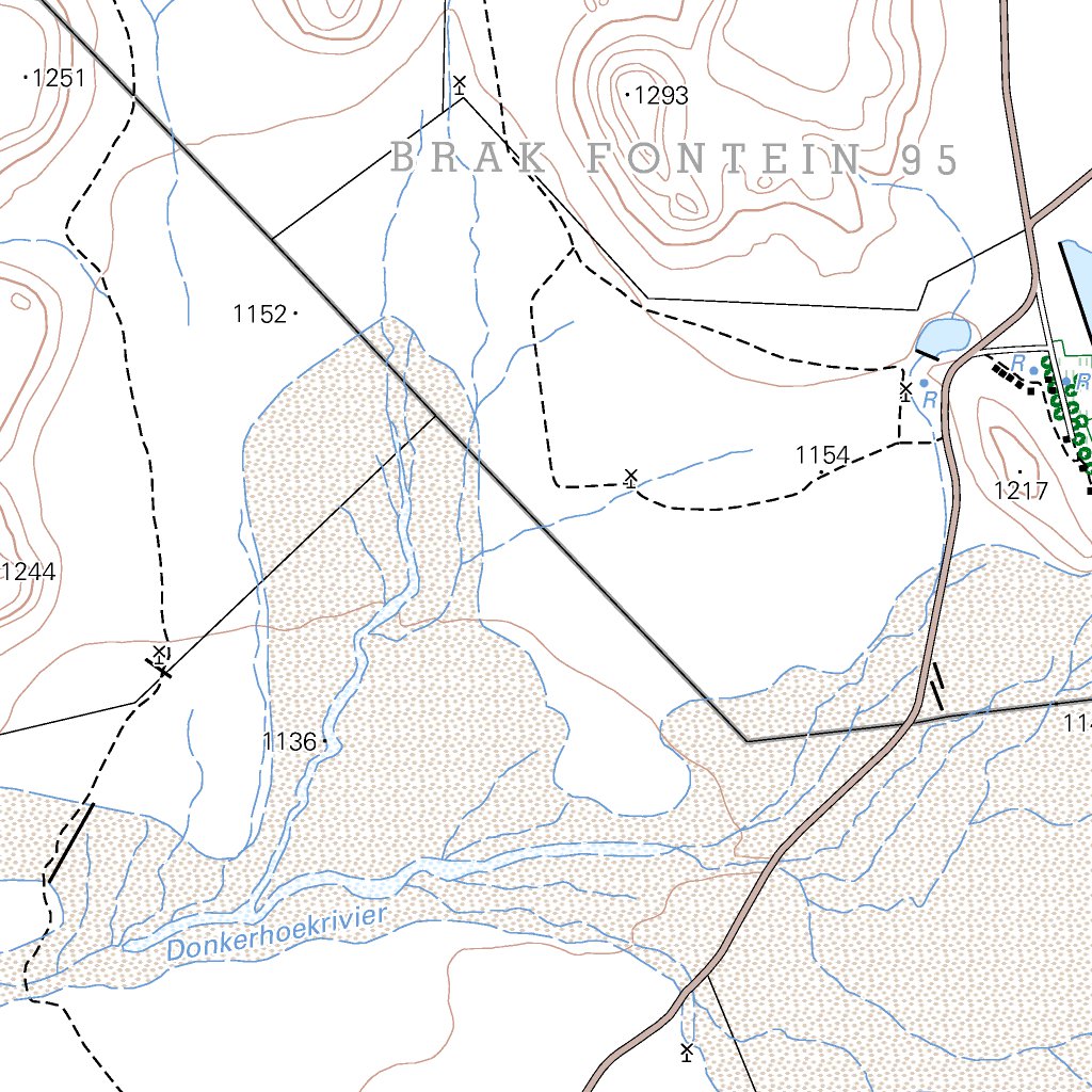 3023DA BRITSTOWN Map by Chief Directorate: National Geo-spatial ...