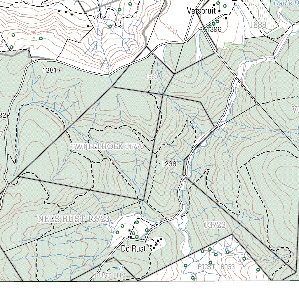 2830DC NADI Map by Chief Directorate: National Geo-spatial Information ...