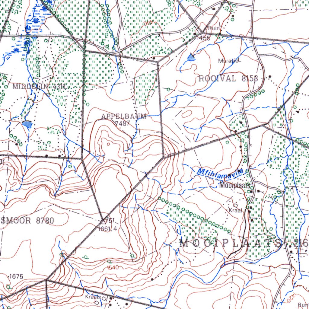 2829BB FORT MISTAKE Map by Chief Directorate: National Geo-spatial ...