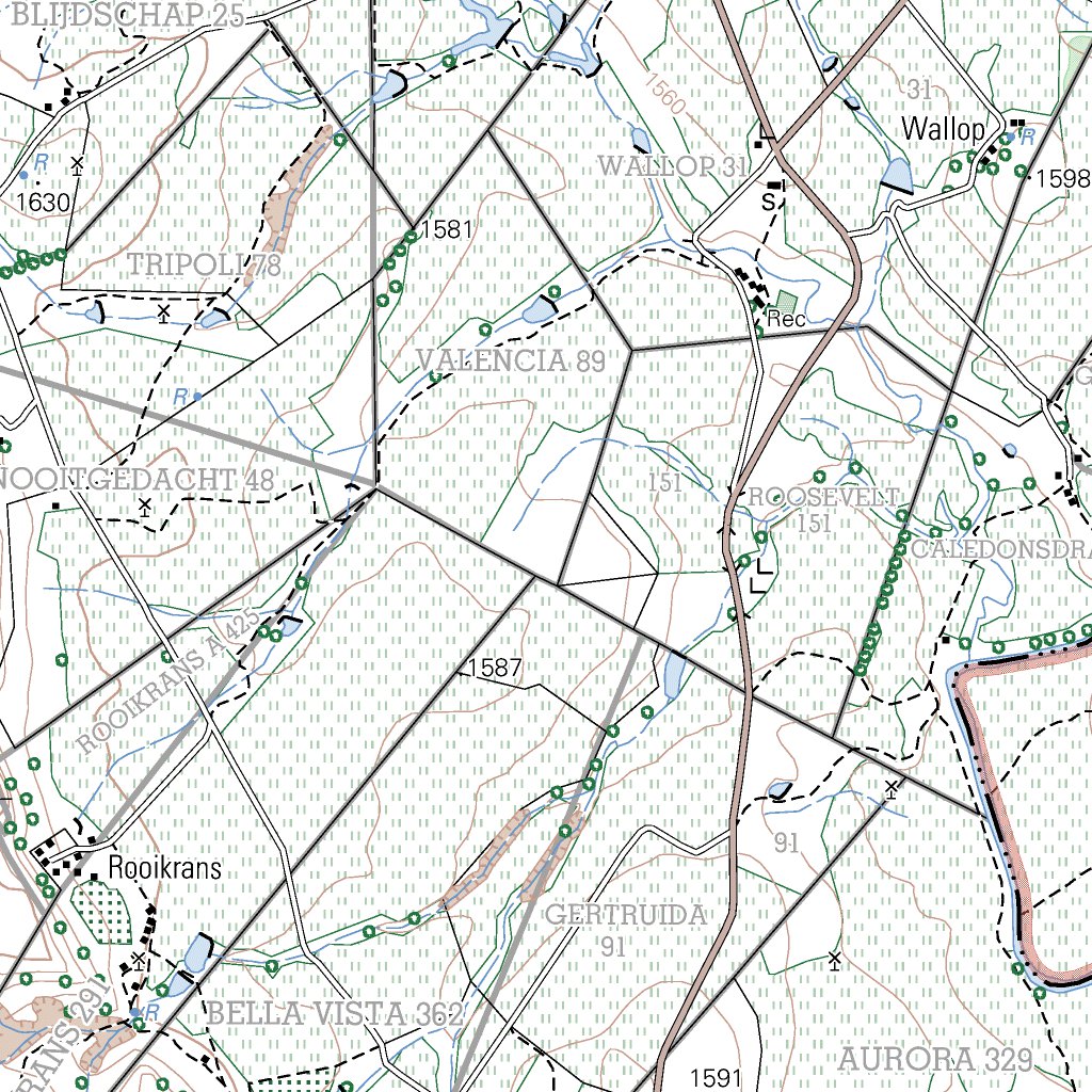 2927BA KILMARNOCK Map by Chief Directorate: National Geo-spatial ...