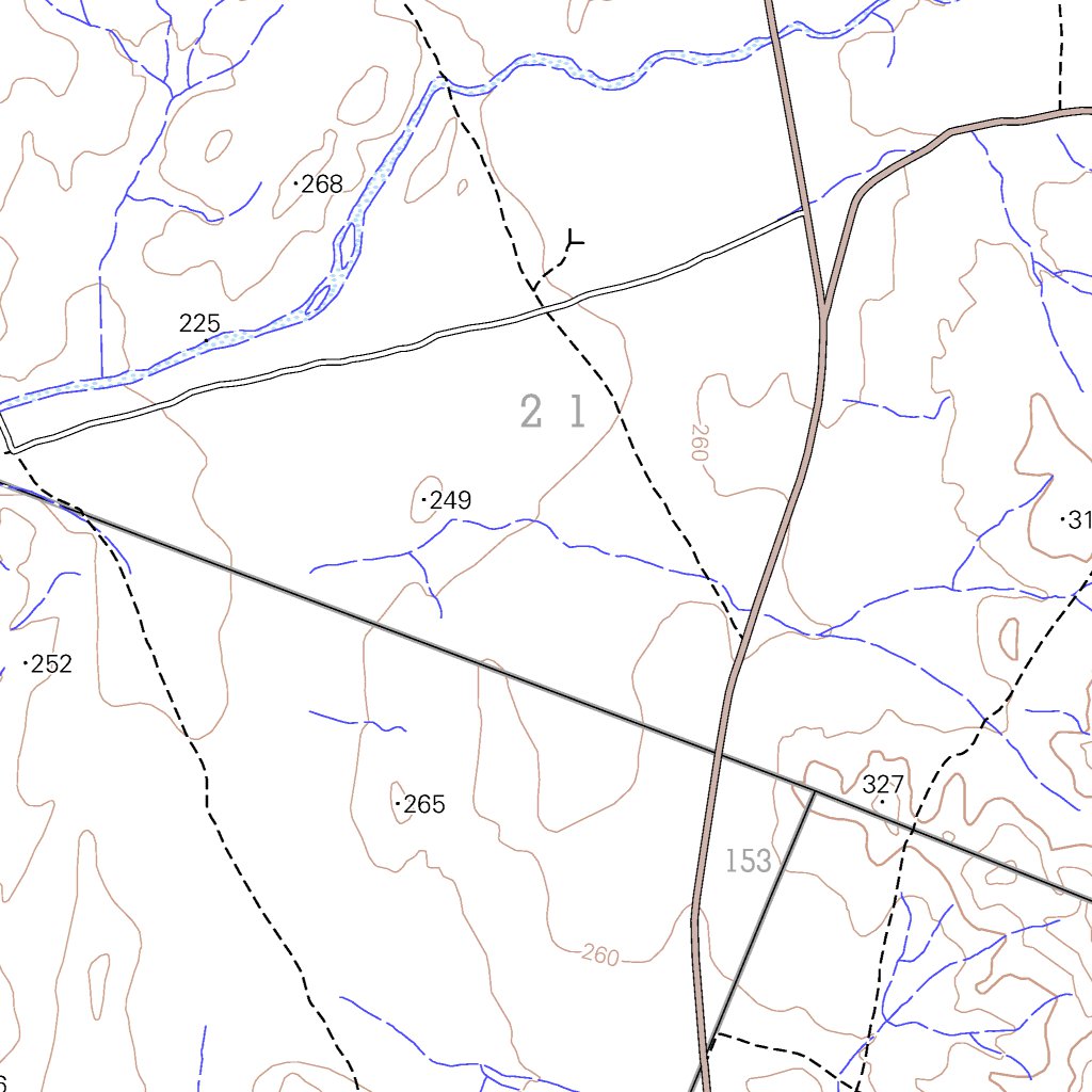 2917AA LEKKERSING Map by Chief Directorate: National Geo-spatial ...