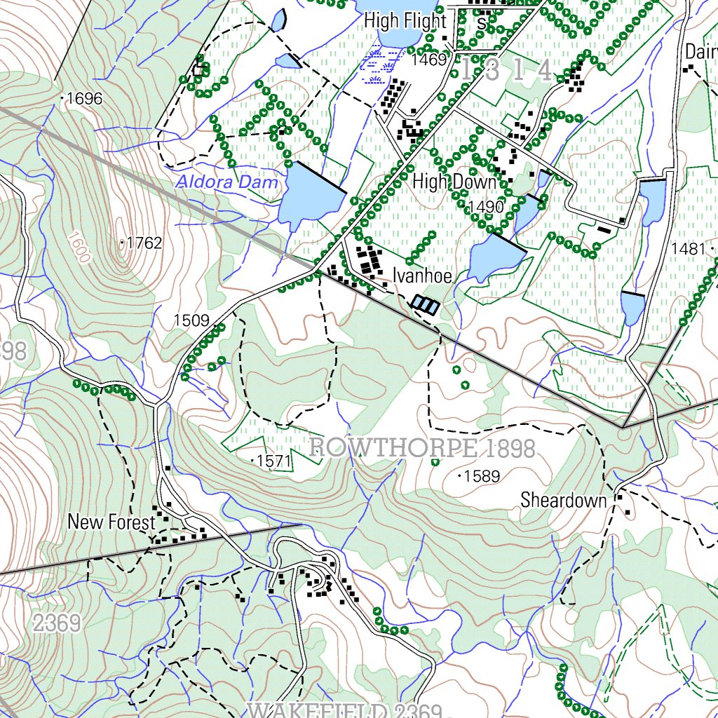 2929BD NOTTINGHAM ROAD Map by Chief Directorate: National Geo-spatial ...