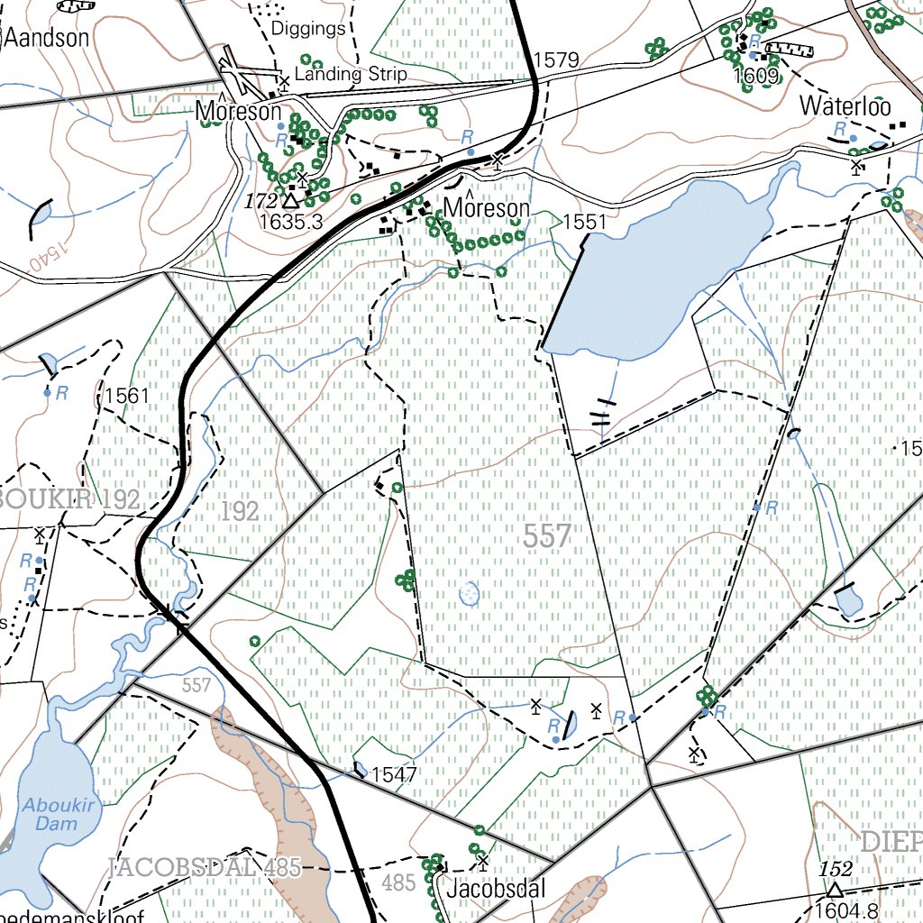 3027AA BOESMANSKOP Map by Chief Directorate: National Geo-spatial ...