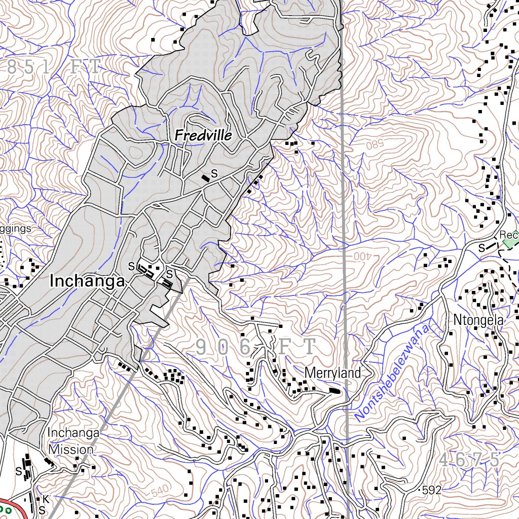 2930DA CATO RIDGE Map by Chief Directorate: National Geo-spatial ...