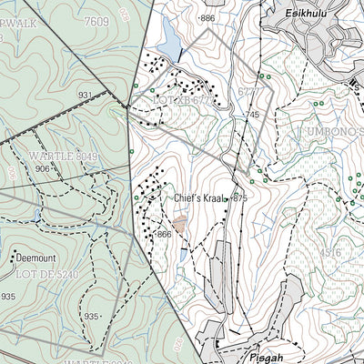 3029DB HARDING (4th Edition) Map by Chief Directorate: National Geo ...