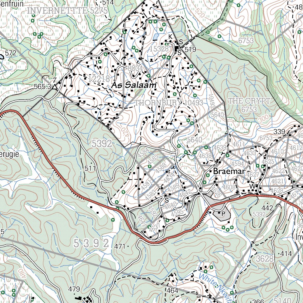 3030BC, BD SCOTTBURGH Map by Chief Directorate: National Geo-spatial ...