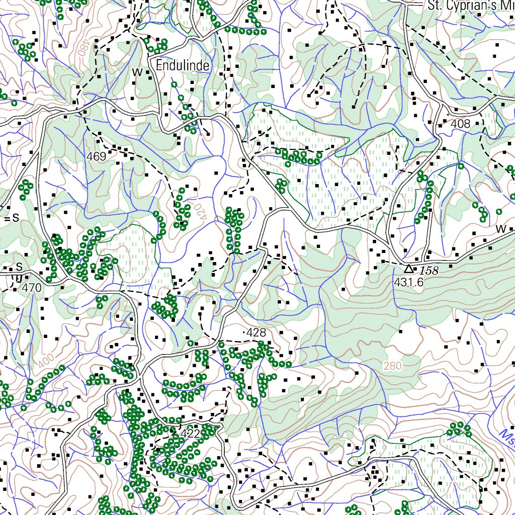 2931AB TUGELA Map by Chief Directorate: National Geo-spatial ...