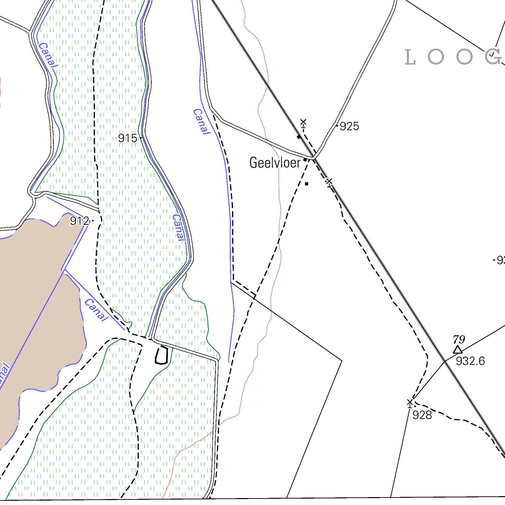 2920AC VAALKOP Map by Chief Directorate: National Geo-spatial ...