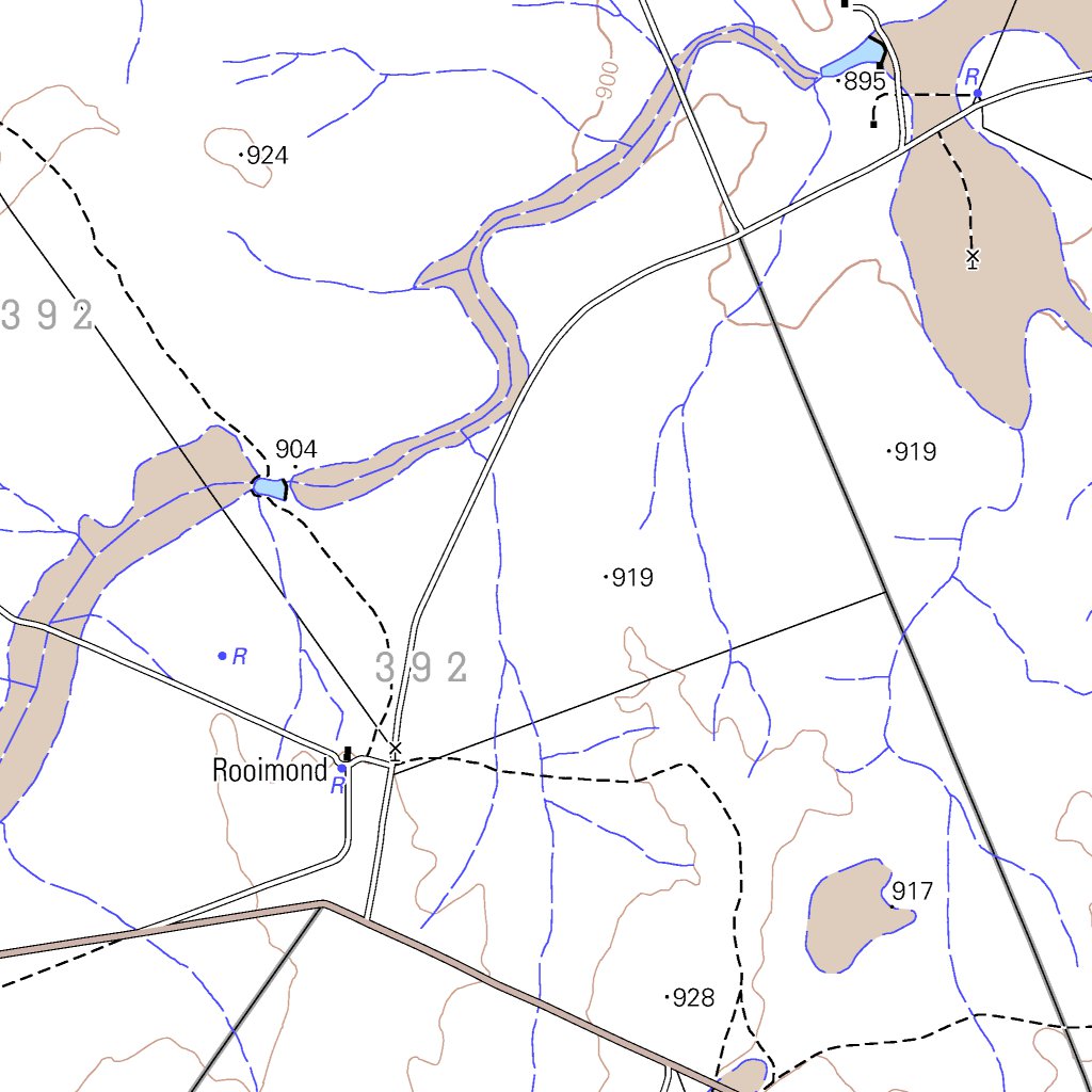 3018BD LANGPAN Map by Chief Directorate: National Geo-spatial ...