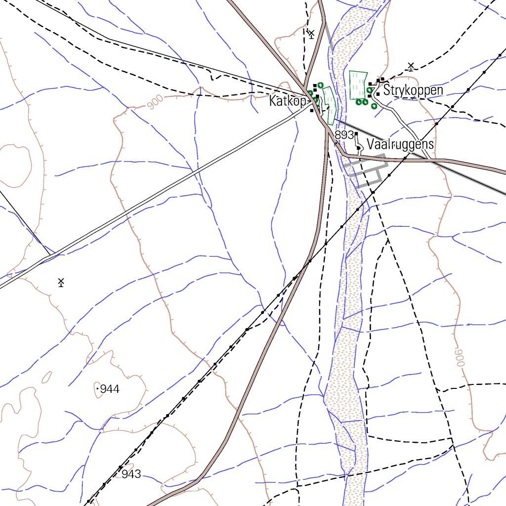 3020AA HALFWEG Map by Chief Directorate: National Geo-spatial ...